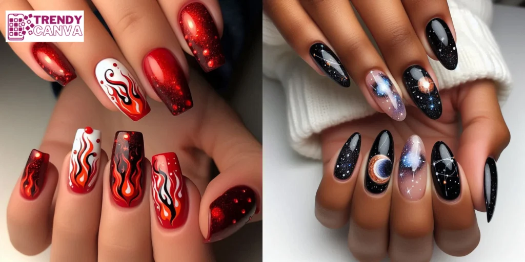 Top 50+ Aries Nail Designs That Ram Up Your Style - Trendy Canva